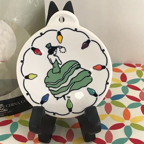 Fiestaware Meadow Dancing Lady Ornament Fiesta String of Lights 2019 ...