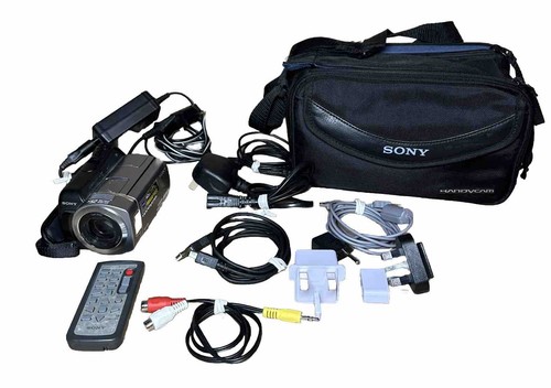 Sony HDD DCR-SR65 HandyCam Digital Video Camera Read (dead Battery) | eBay