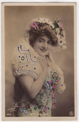 ALICE BONHEUR : FRENCH OPERETTA, REVUE SINGER, AND ACTRESS : RPPC | eBay