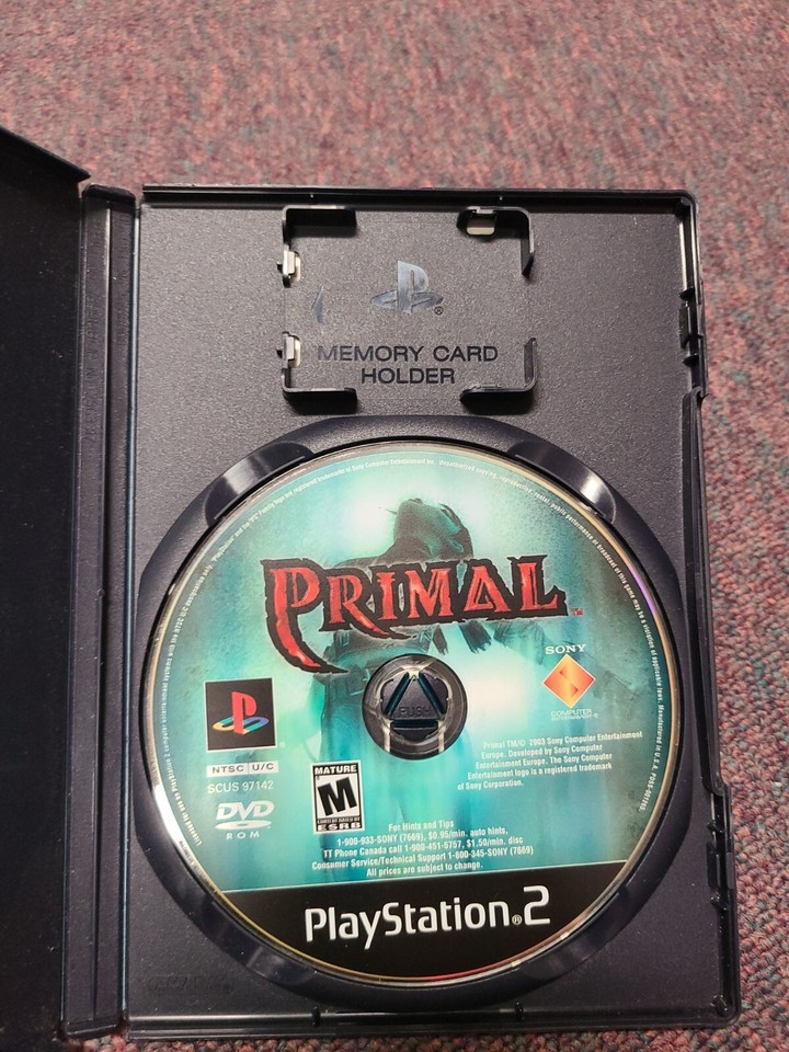 Primal (PlayStation 2) PS2 (Tested & Works Well!) Ships Immediately ...