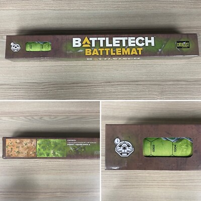 1 BATTLETECH BATTLEMAT DESERT/GRASSLANDS A MECHWARRIOR GAMING MAT ...