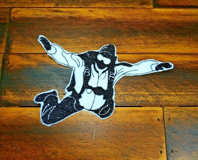Skydiver Sport Patch Iron-On Skydiver Sport Pilot Skydiving Embroidered ...