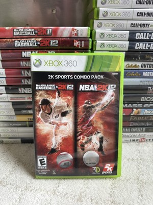 2K Sports Combo Pack MLB Baseball 2K12 NBA 2K12 (Xbox 360) Complete CIB ...