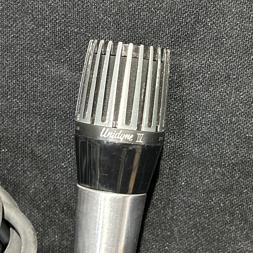 Shure Unidyne IV Model 548 Dynamic Microphone & Belden Custom ...
