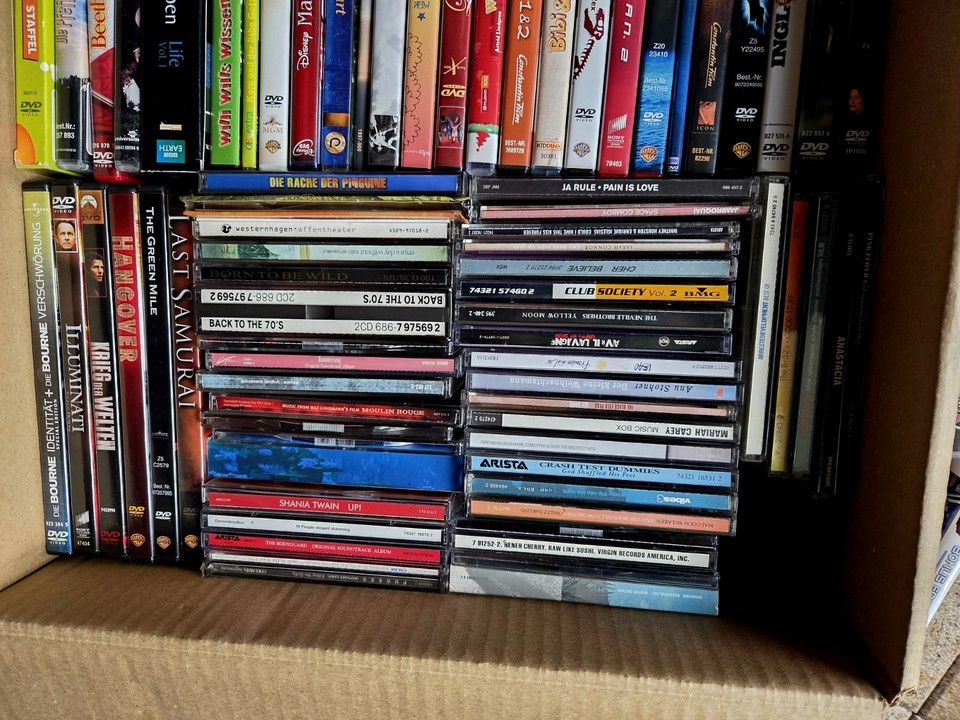XXXL DVD CD Packet Sammlung Konvolut Filme | eBay.de
