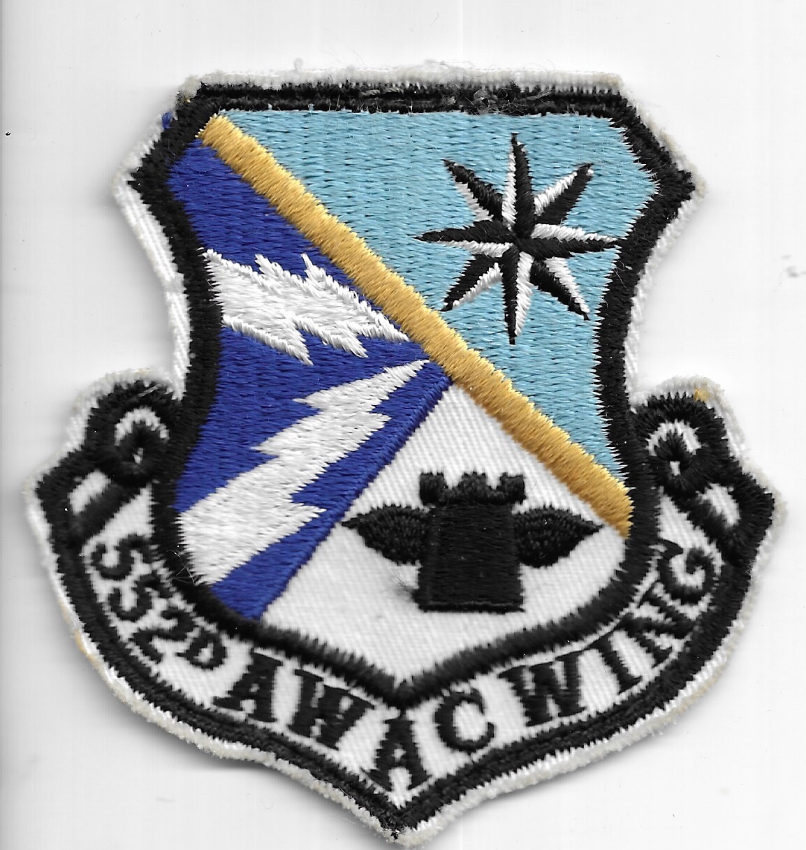 USAF PATCH 552 AWAC WING E-3 US AIR FORCE SQUADRON PATCH | eBay