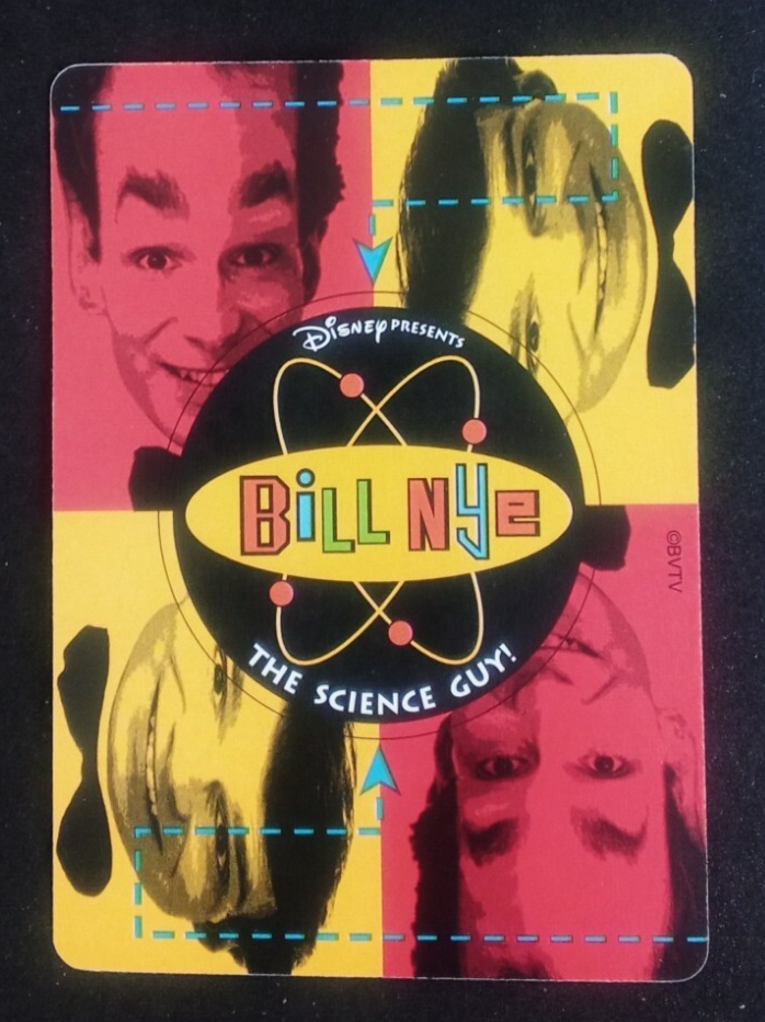 Bill Nye The Science Guy! Life Planetary Science Playing Card 7 Hearts ...
