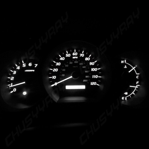 Dash Instrument Cluster Gauge WHITE SMD LEDs LIGHTS KIT For 94-01 Acura ...