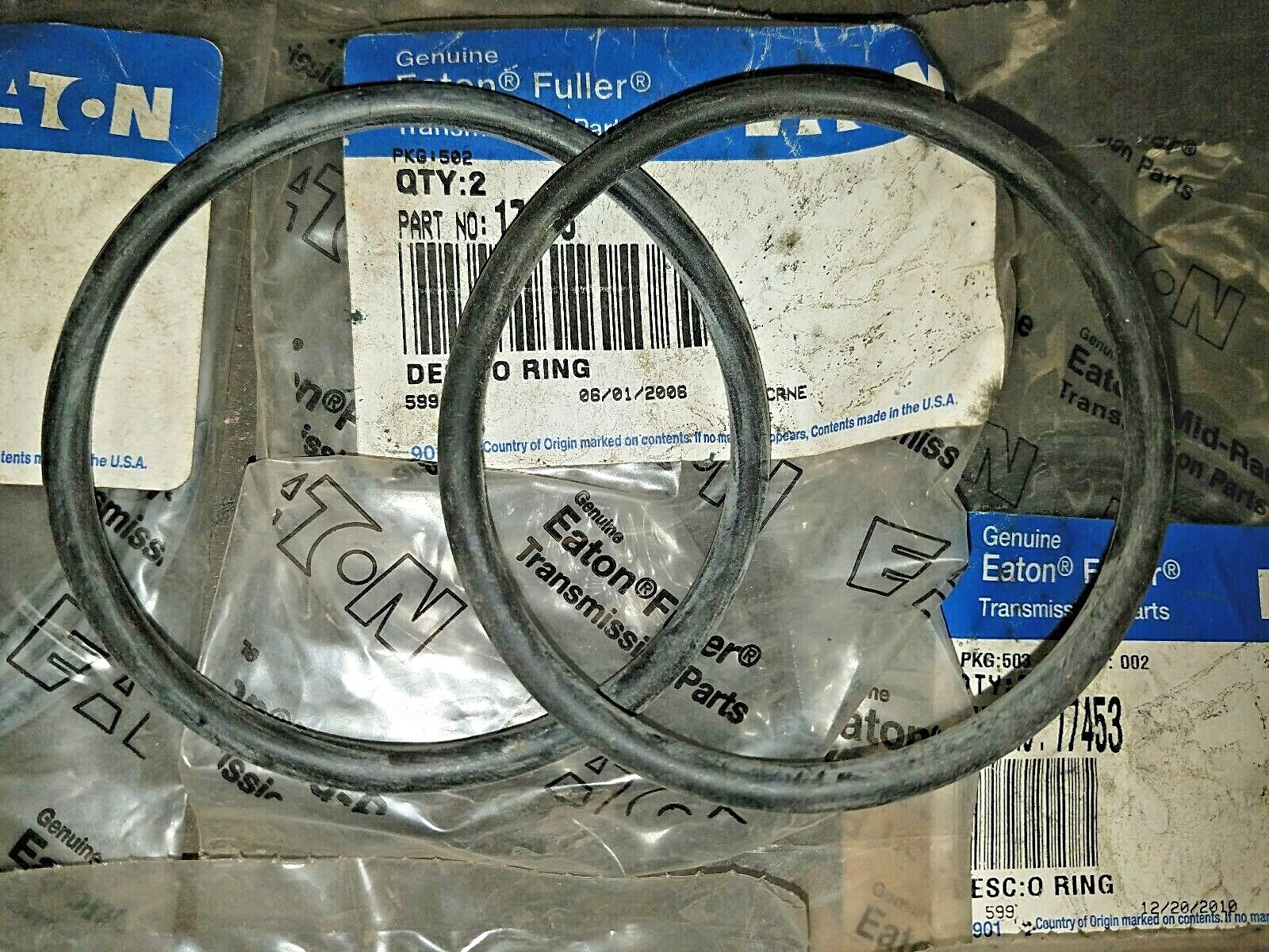 EATON FULLER O RING 17453 (SET OF 6) | eBay