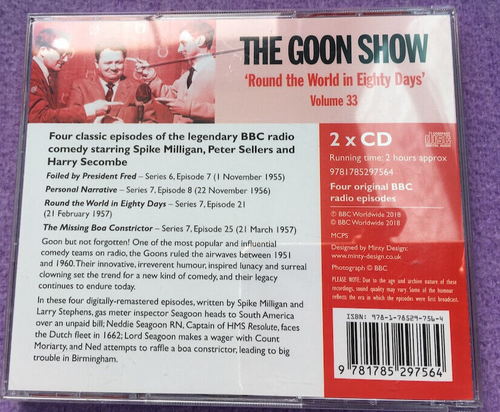 The Goon Show: Volume 33: Four episodes of the anarchic BBC radio ...