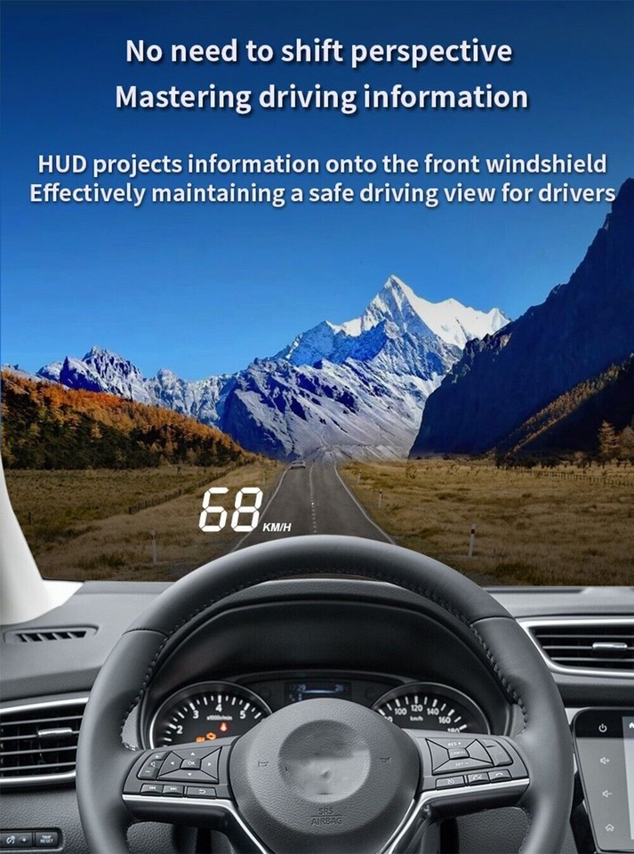 For Nissan X-Trail Rogue X Trail T33 2021~2024 Car HUD Projector Head ...