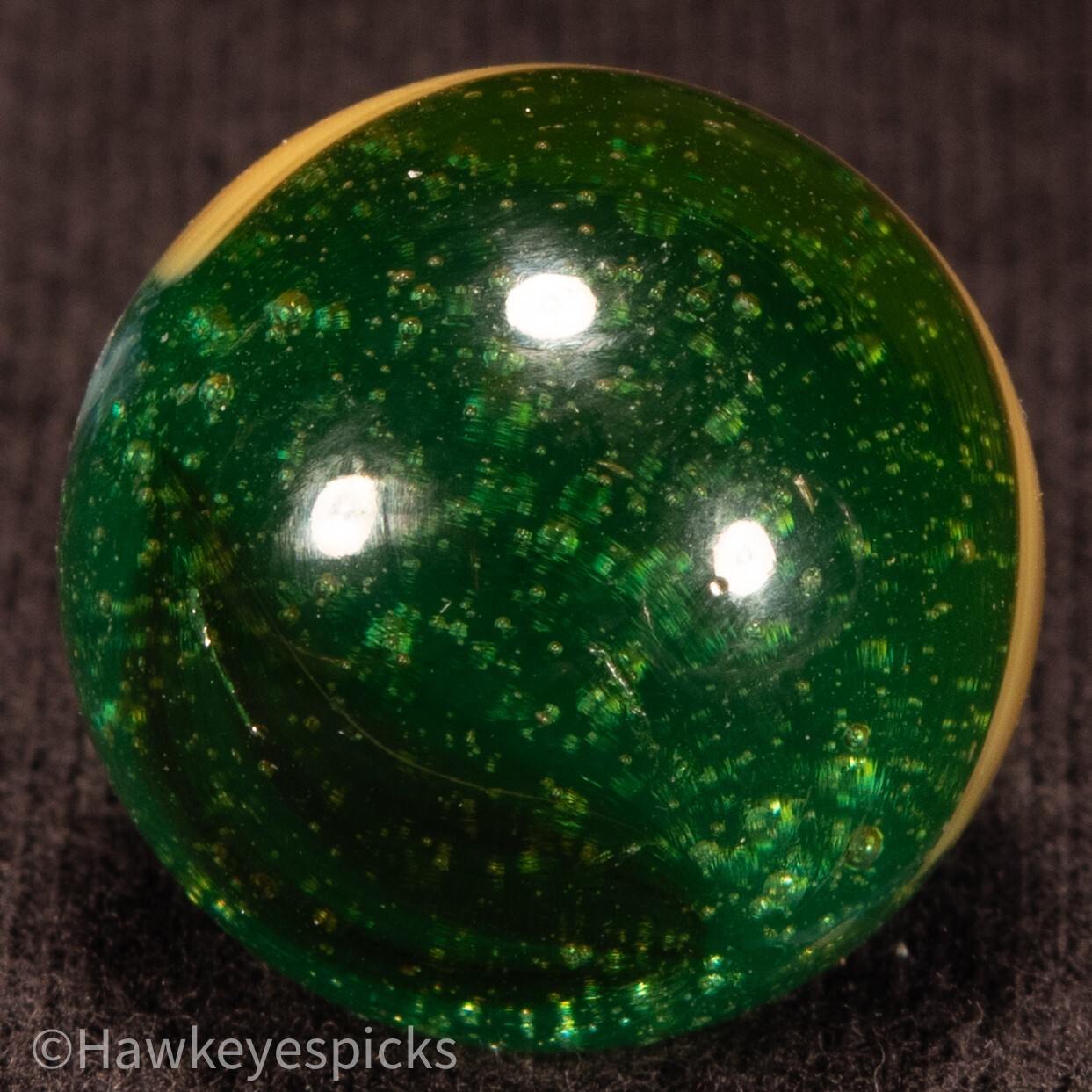 Gorgeous Master Made Sunburst Vintage Patch Marble 11/16" Mint ...