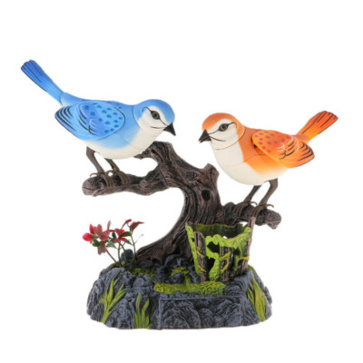 Birds Simulated Chirping Dancing Realistic Motion Sensor Singing Moving ...