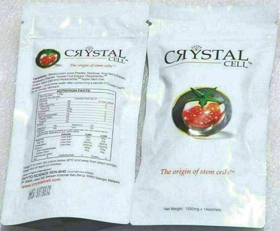 PHYTOSCIENCE STEMCELL CRYSTAL CELL TOMATO STEM CELL ANTI AGING | eBay