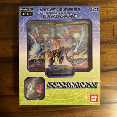 NEW Digimon Card Game Digimon Adventure Box AB-01 (Booster Packs, Promo ...