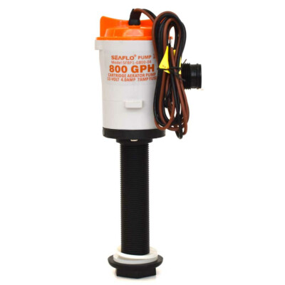 SeaFlo Boat Aerator Livewell Pump SFBP1-G800-04 | 800 GPH 12V 4A | eBay