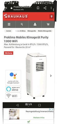 Klimagerät Pro Klima Purity wifi | eBay.de