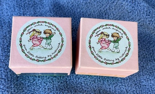 1980s HALLMARK JOAN WALSH ANGLUND PEWTER BOXES-THANK YOU LORD & HAPPY ...
