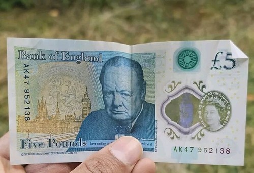 AK47 £5 Note Genuine Banknote GBP Five Pound Serial Number AK 47 | eBay UK