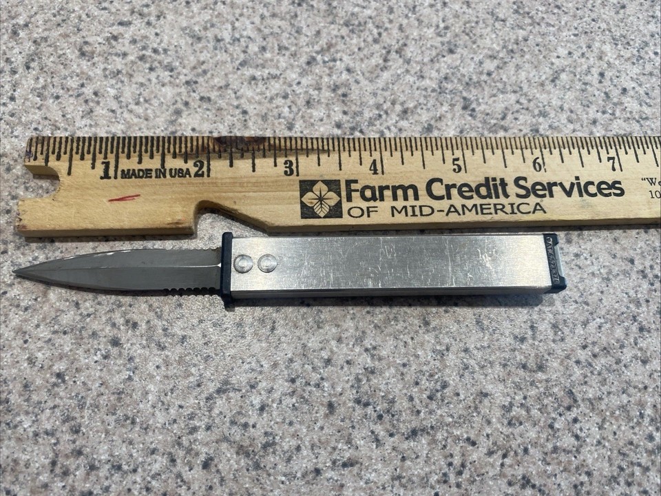 Tekna Micro-Knife T-6000S Retractable Sheath, VERY CLEAN, Vintage Rare ...
