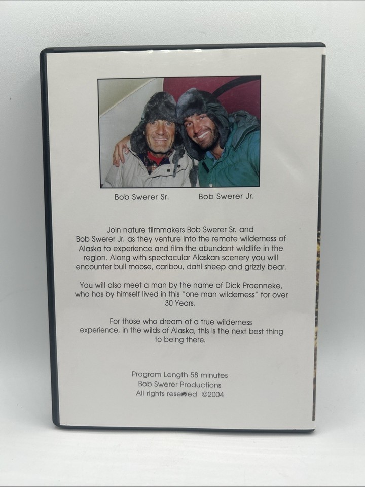 Alaska: Silence & Solitude (DVD 2004) Bob Swerer Productions Dick ...