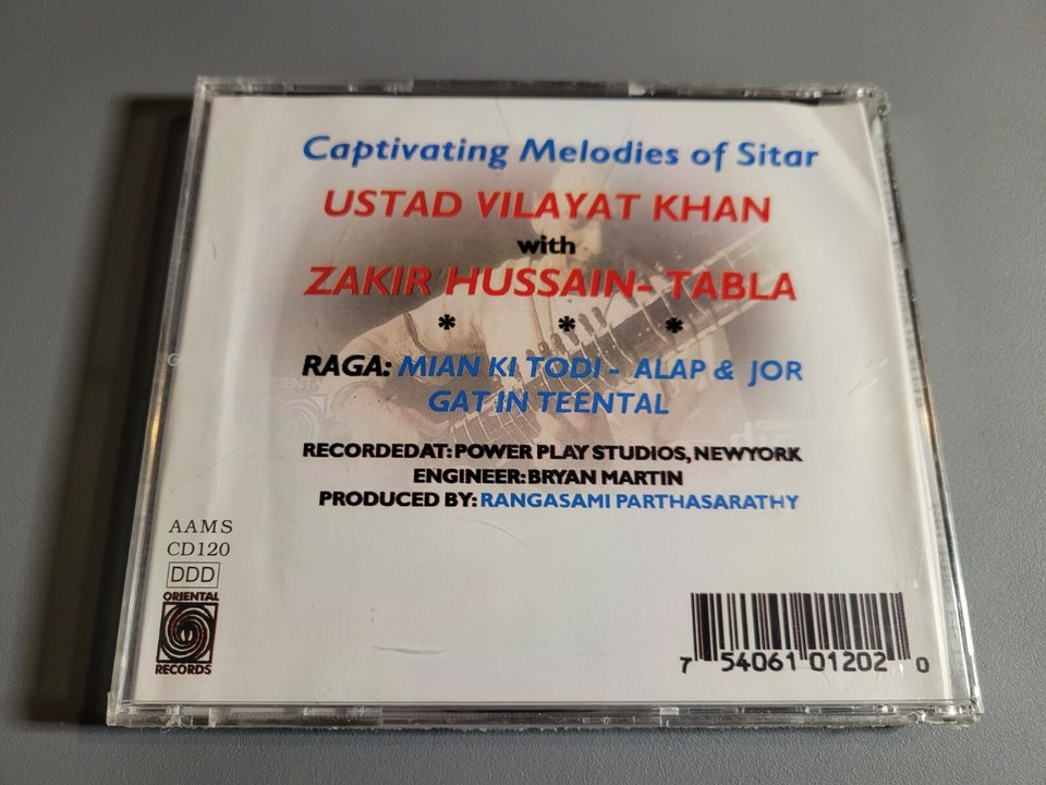 RARE Captivating Melodies OF Sitar Ustad Vilayat Khan/ Zakir Hussain ...