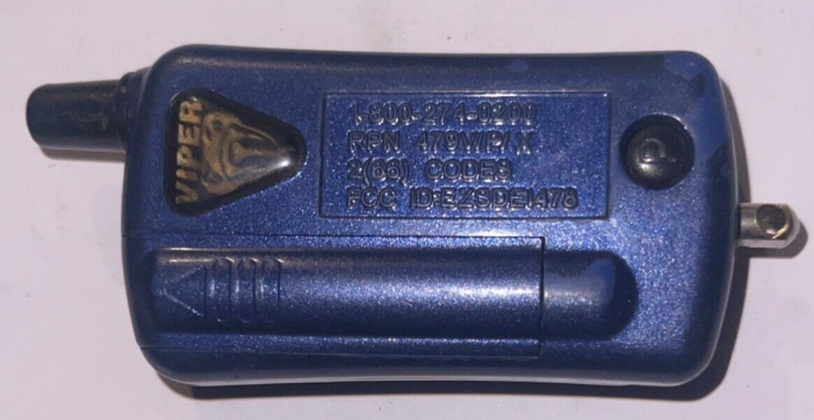 Viper 2-Way LCD Security Alarm Keyfob Transmitter 5B EZSDEI478 | eBay
