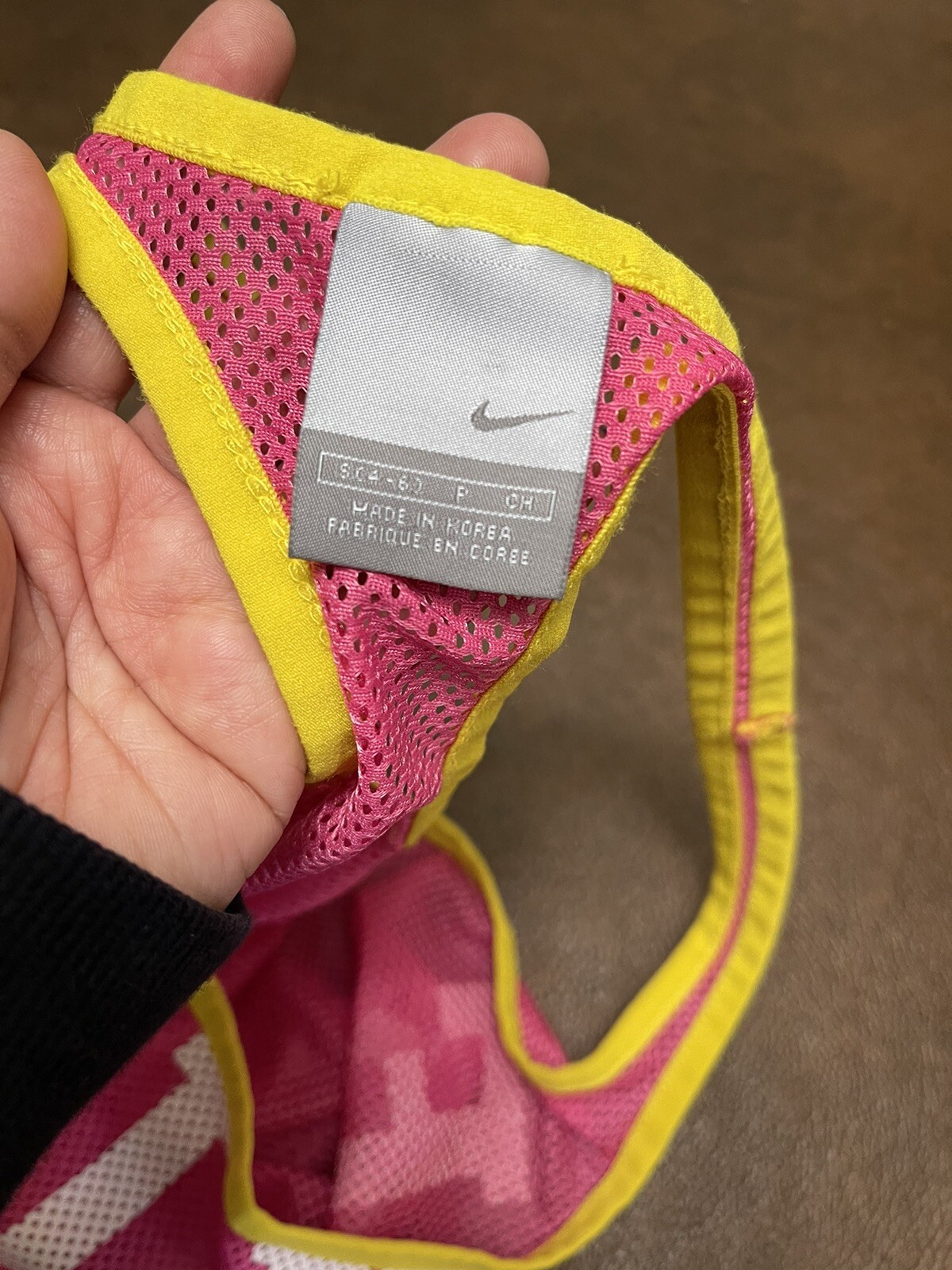 Nike Y2K Mesh Top Tank Spaghetti Strap Shirt Printed… - Gem