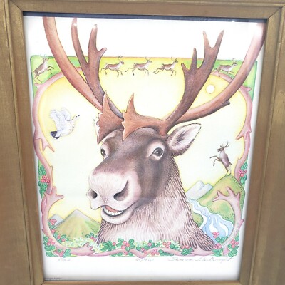 Shannon Cartwright Bou Print Framed Signed Numbered Alaskan Wildlife ...
