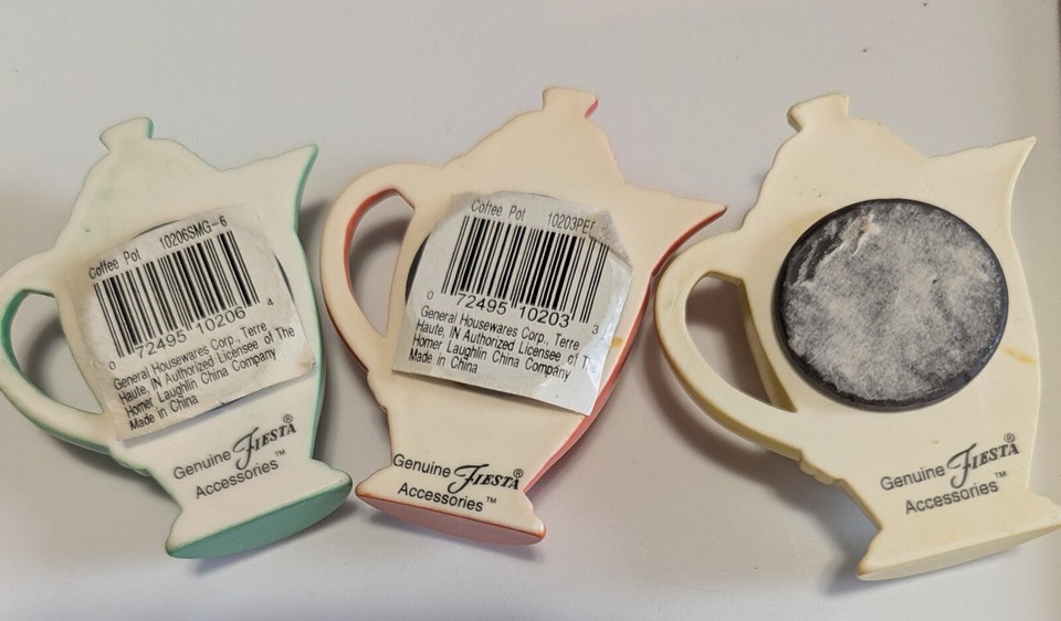 3 New With Tags Fiestaware Fiesta Magnets | eBay