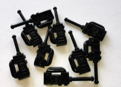 LEGO® Minifiguren Zubehör Funkgerät Walkie Talkie in schwarz 9 Stück ...