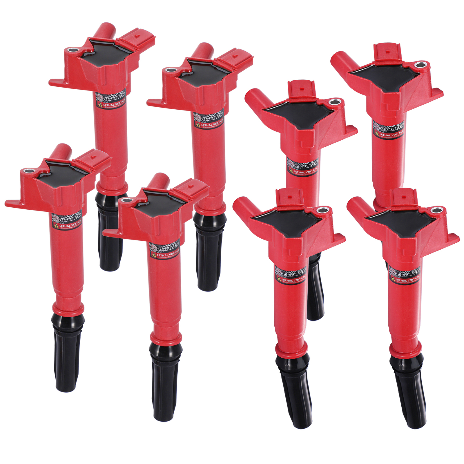 Ignition Coils & Wireset & Spark Plug For 2010-2014 Ford F-150 SVT ...