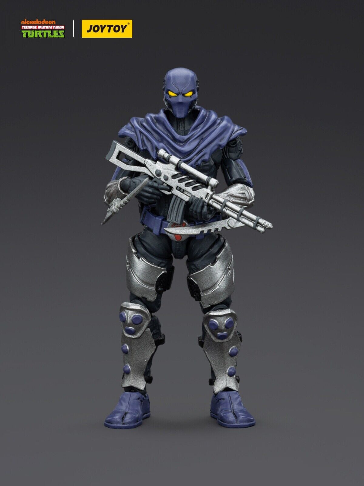 JOYTOY TMNT-Shredder Foot Clan A/B Set of 3 1/18 Action Figure Toy Gift ...