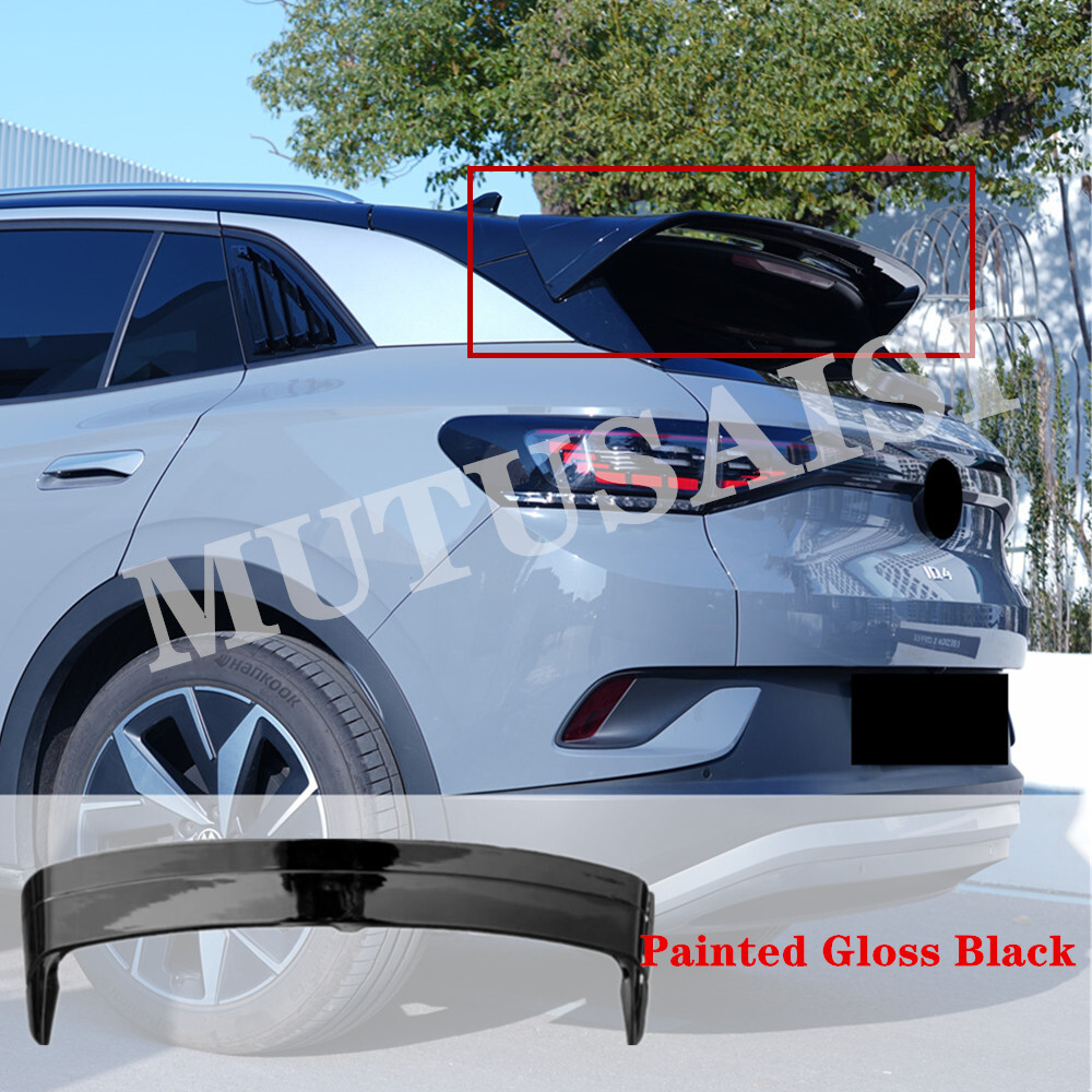 Fit For VW ID.4 ID4 Tailgate Roof Spoiler Rear Window Lid Lip Wing ...