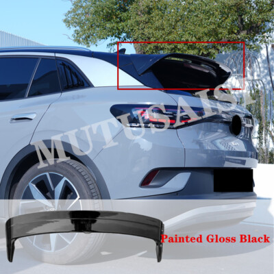 Fit For VW ID.4 ID4 Tailgate Roof Spoiler Rear Window Lid Lip Wing ...
