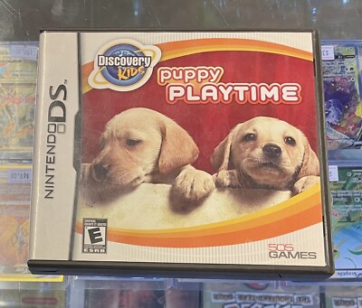 Discovery Kids: Puppy Playtime (Nintendo DS, 2009) Tested Complete CIB ...