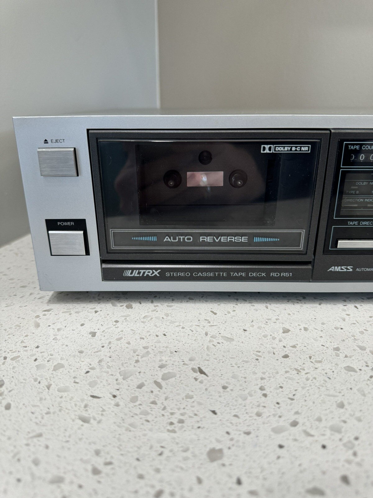 Vintage Rare SANYO ULTRX Cassette Deck Player Tape Recorder DBX Dolby ...