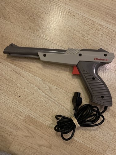 Nintendo NES Zapper Gun Grey Controller Untested | eBay