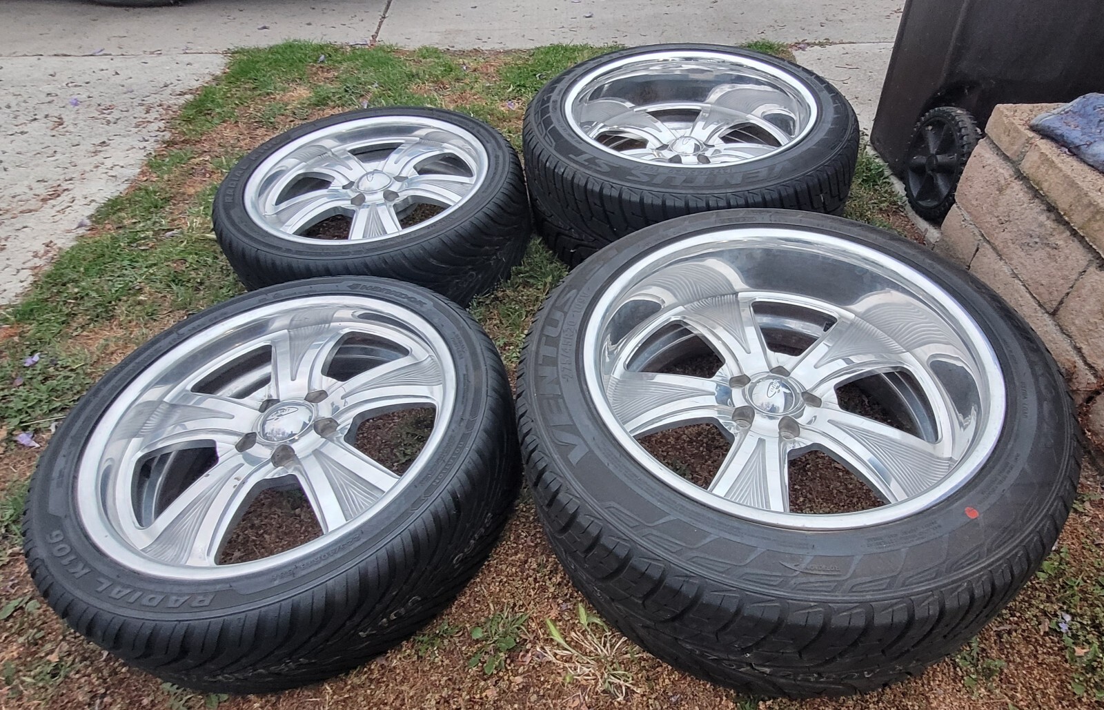 18x7 20x10 Intro Vista Exposed 5x4.5 wheel rim Boyd Colorado Custom ...