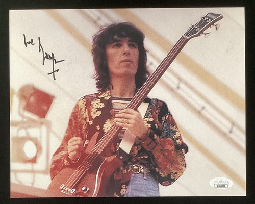 Bill Wyman Signed Photo 8x10 JSA Rolling Stones Autograph Bass Guitar ...