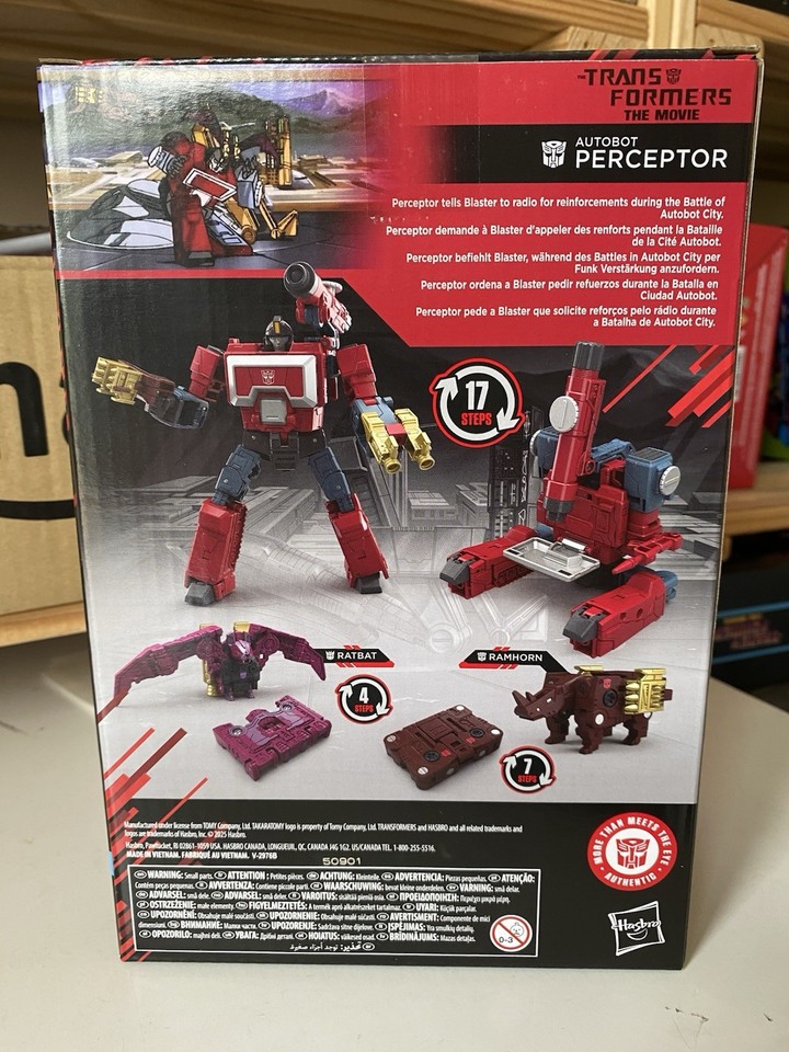 Transformers - Studio Series 86 PERCEPTOR & BLASTER with tapes - new ...