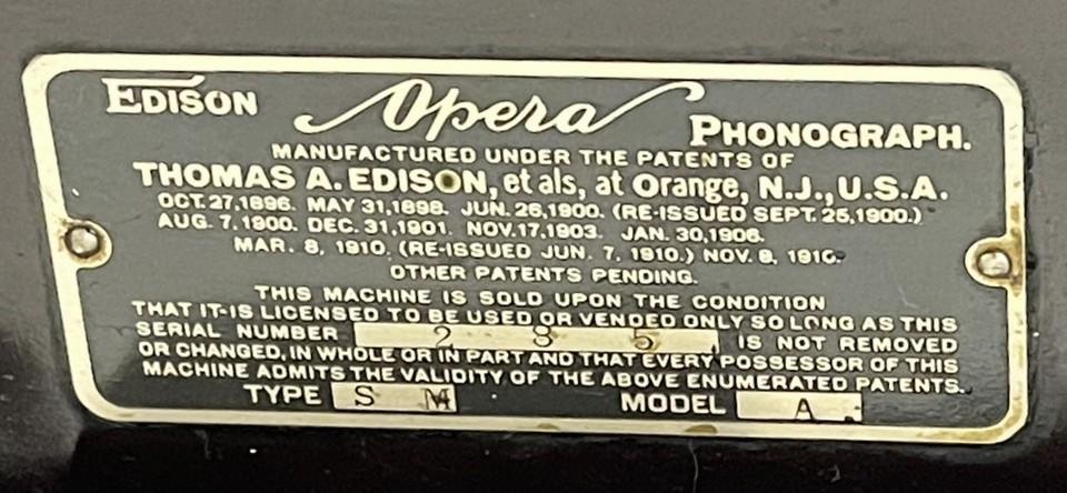 ANTIQUE EDISON OPERA CYLINDER PHONOGRAPH - A STUNNING EXAMPLE | eBay