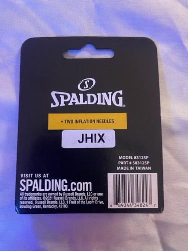 Lot of 4 SPALDING Basketball Air Inflation Needles 2 Pack NEW! | eBay