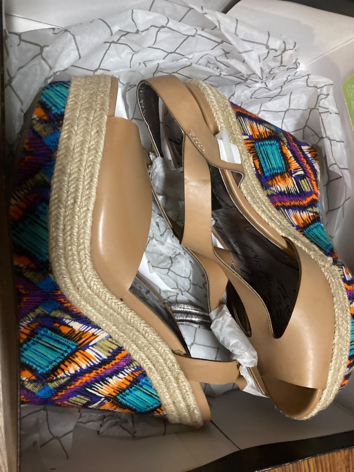 Material Girl Women's Wedge Sandals Size 7.5 M - New In Box by Madonna ...