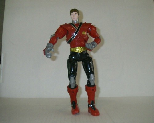 POWER RANGERS SCG PR BANDAI 2011 SAMURAI FORCE RED RANGER FIGURE W ...