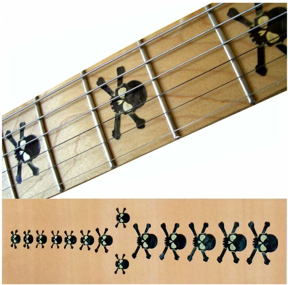 Bass Skull Inlays