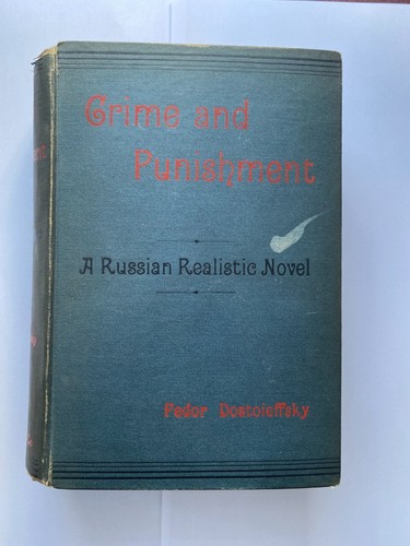 VERY RARE - Crime and Punishment by Fyodor Dostoevsky - 1st Edition ...