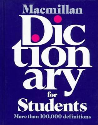 Macmillan Dictionary for Students - Hardcover By Pan Macmillan, Ltd ...
