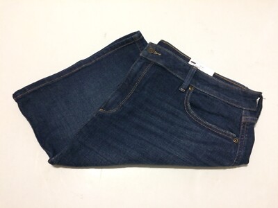 Sonoma Mid Rise Shirt Women Dark Blue Jeans NWT 18 Regular size | eBay