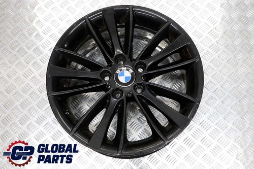 BMW E81 E82 E87 Black Front Alloy Wheel Rim 18" 7,5J ET:49 W-Spoke 263 ...
